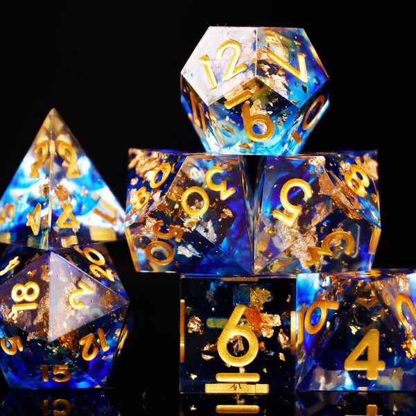 Dice Set Galaxy - Etsy