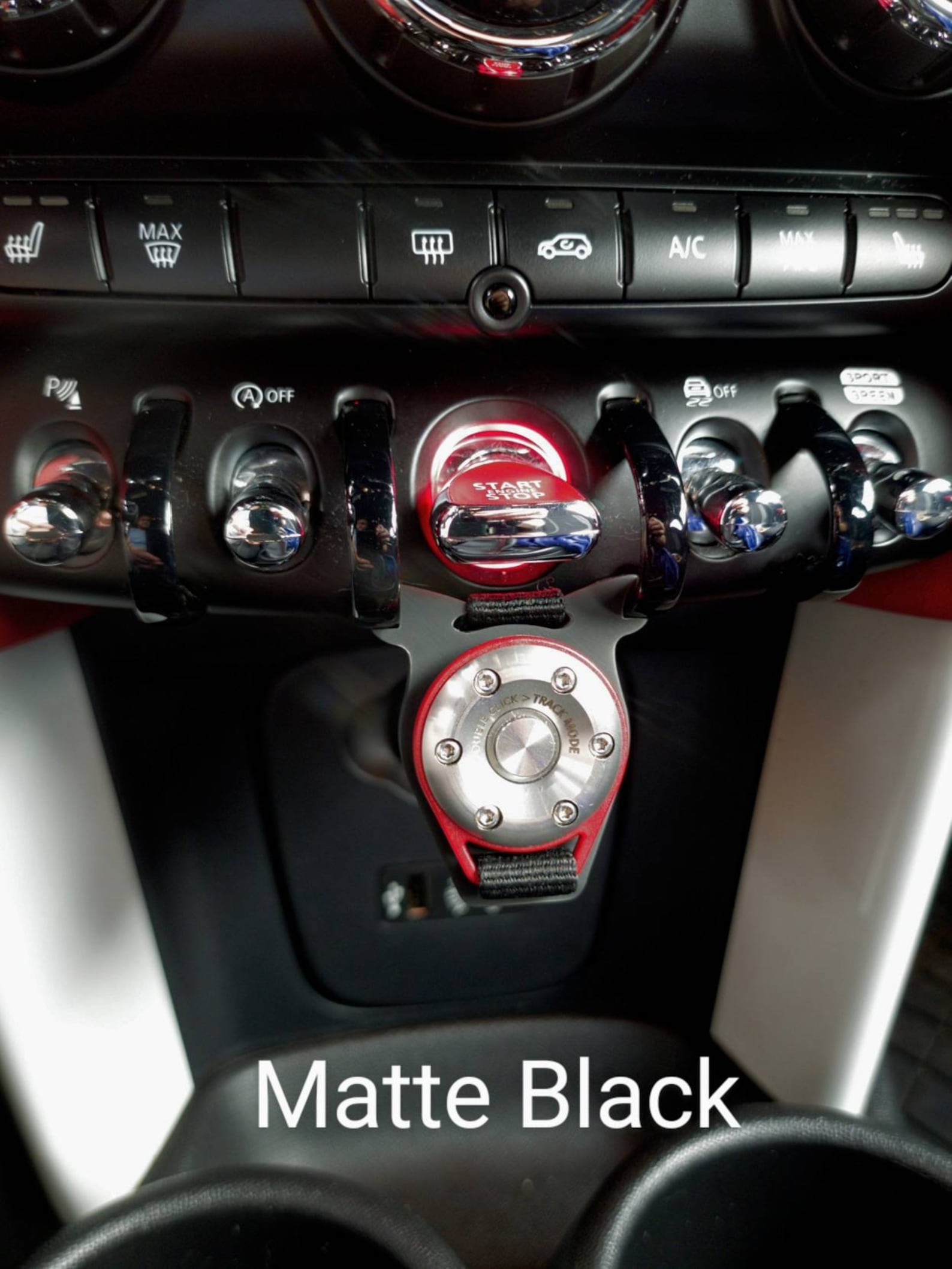 Easy Slide-in Pro Exhaust Remote Control Button Holder Dash Mount - JCW ...