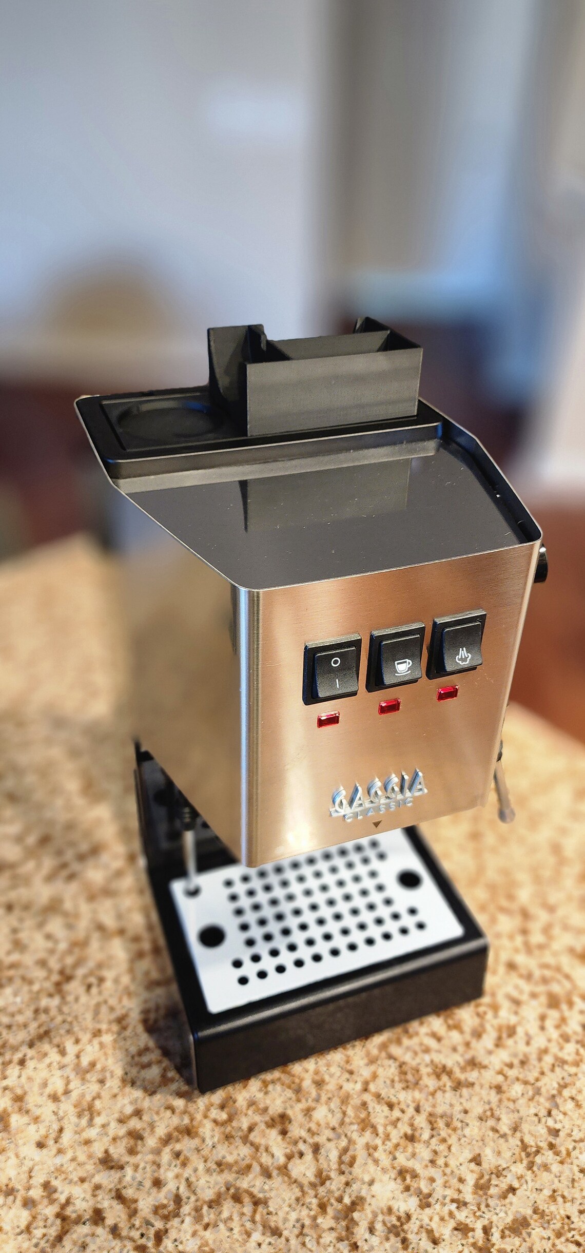 Gaggia Classic Pro and Evo Sliding Portafilter Accessory Holder Easy ...