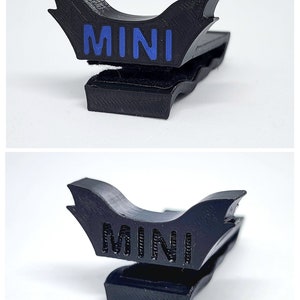 MINI Cooper Sunglass Clip Dash Holder Mount -felt Lined -fits Most Size ...