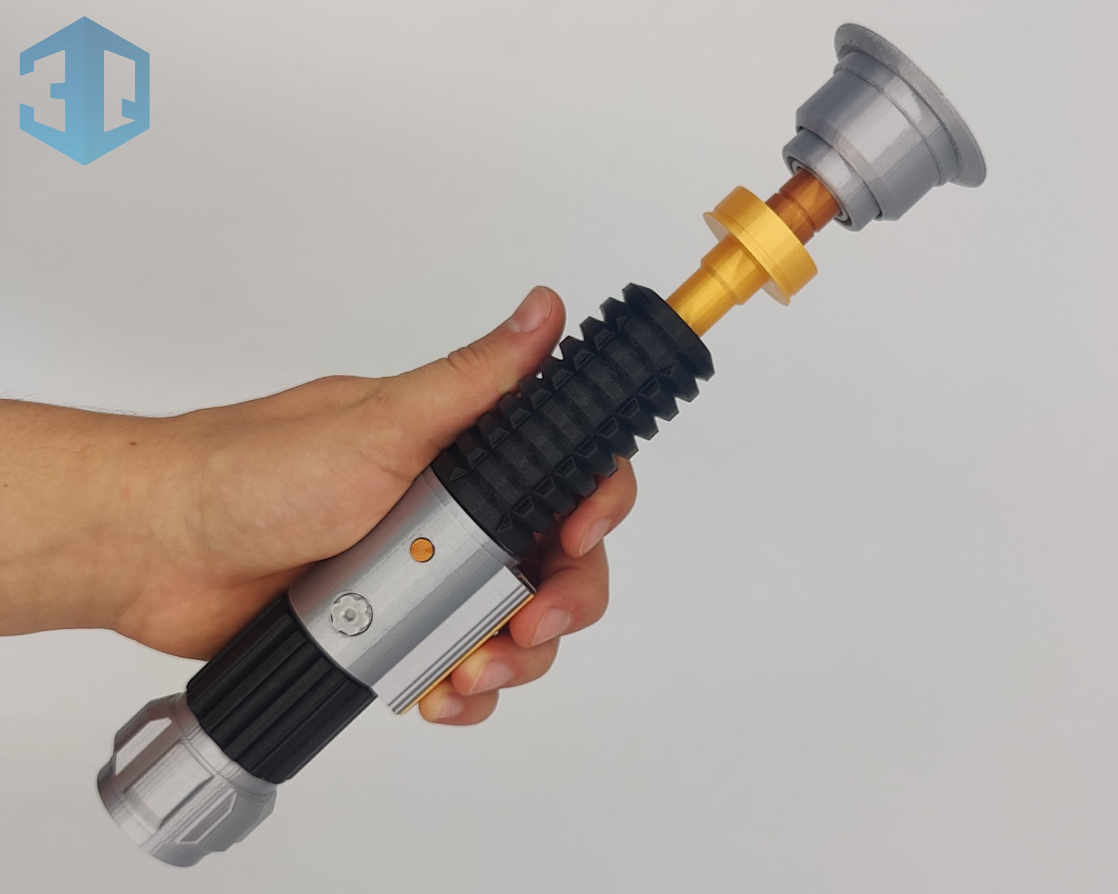 Obi-wan Kenobi's Lightsaber Hilt 'obi-wan - Etsy