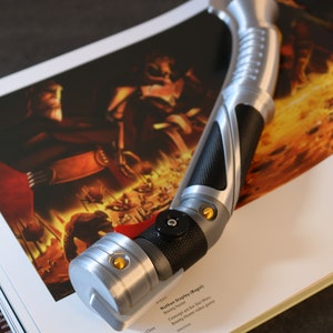 Count Dooku's Lightsaber Hilt - Star Wars Prequels Inspired Replica ...