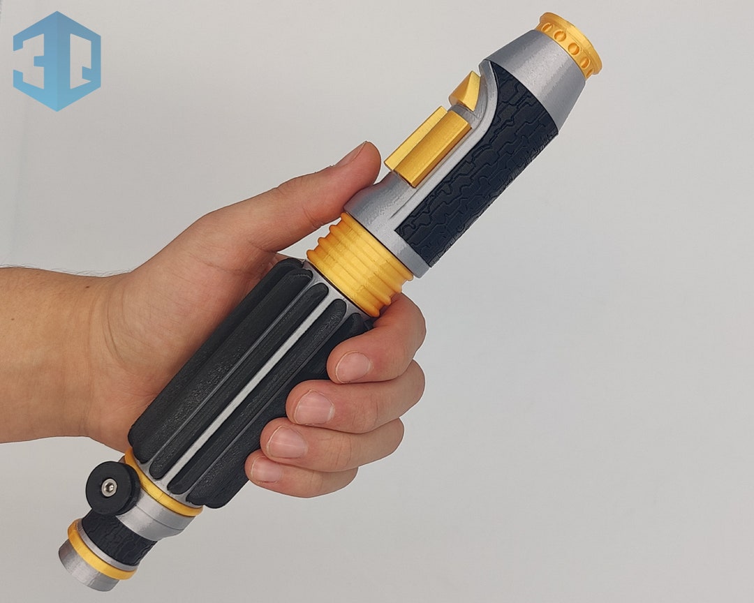 Mace Windu's Lightsaber Hilt Star Wars Prequels Inspired - Etsy