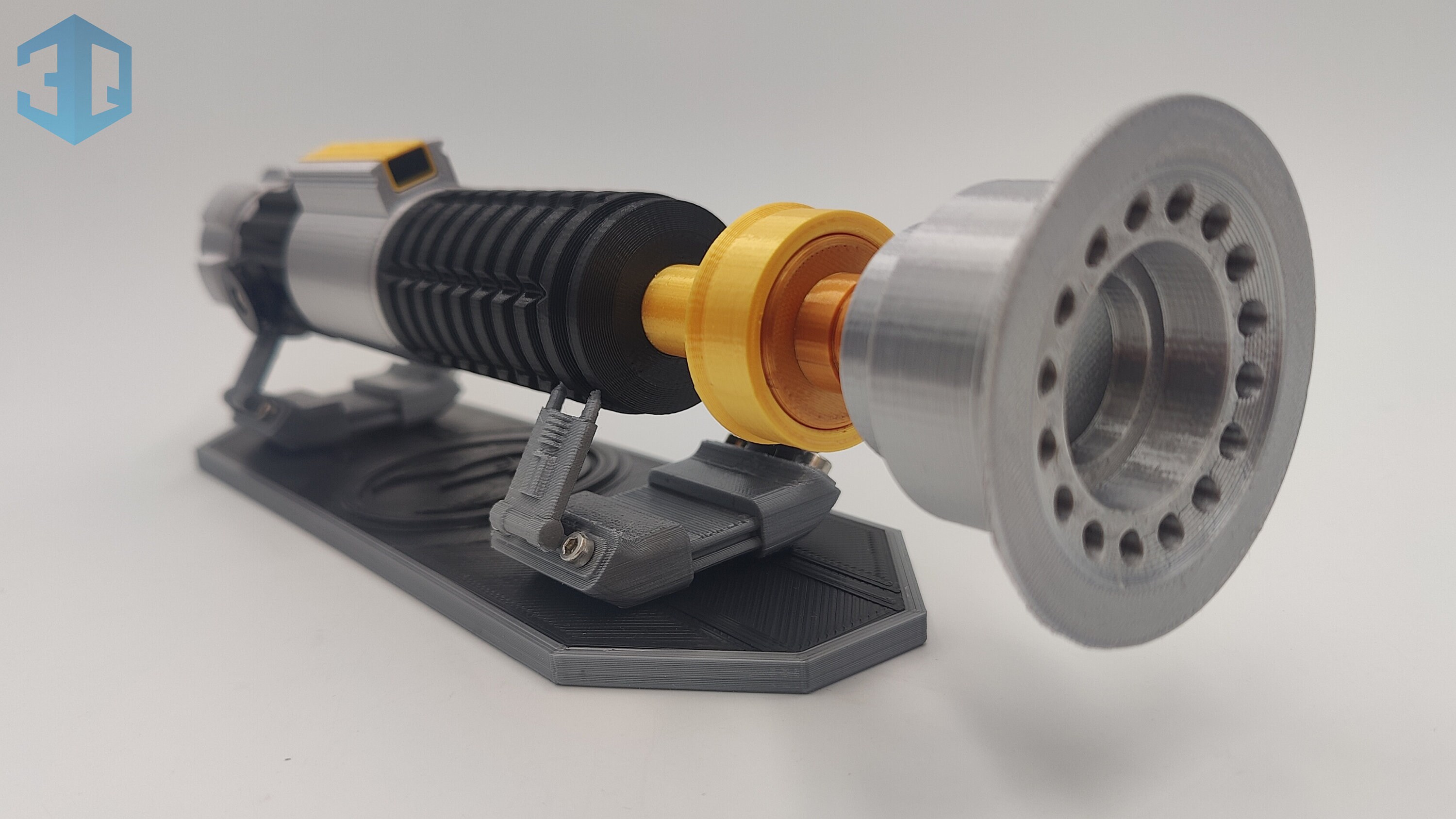 Obi-wan Kenobi's Lightsaber Hilt 'obi-wan - Etsy