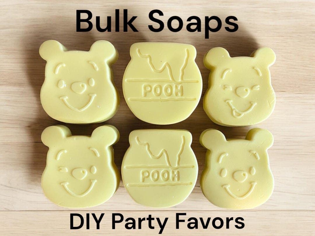 Large Winnie the Pooh Soaps (sets of 6) DIY Party Favors Honey Pot Pooh ...