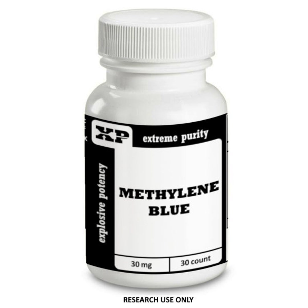 Methylene Blue - 30 Mg X 30 Capsules, 900 Mg, Nootropic - Etsy