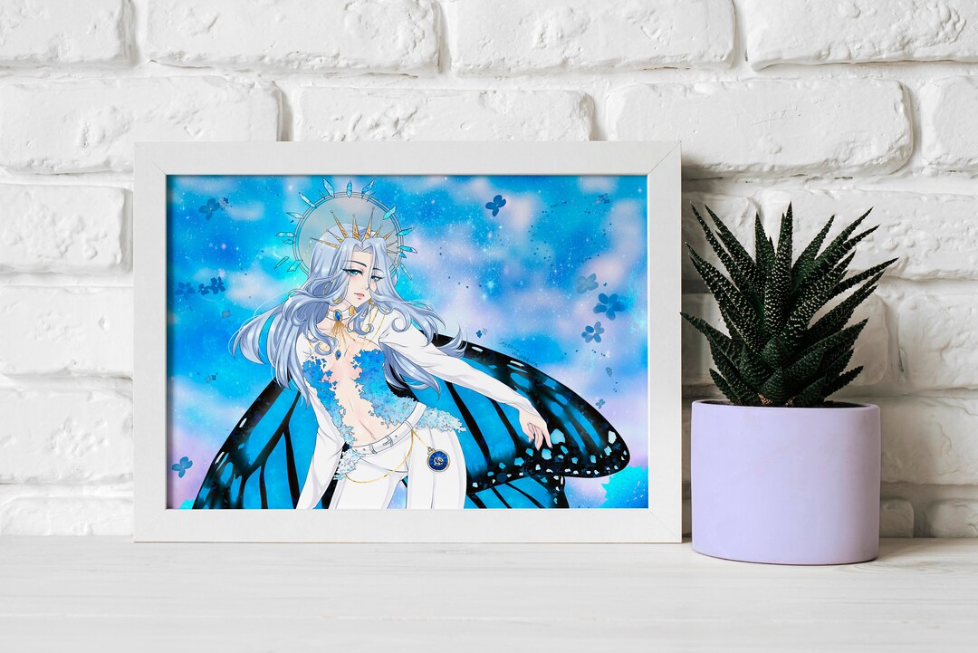 Monarch/amalee 3 Versions fan Arta6, A5, A4 Prints - Etsy