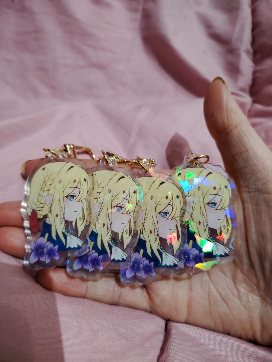 Keychains Violet Evergarden From Violet Evergarden Big - Etsy