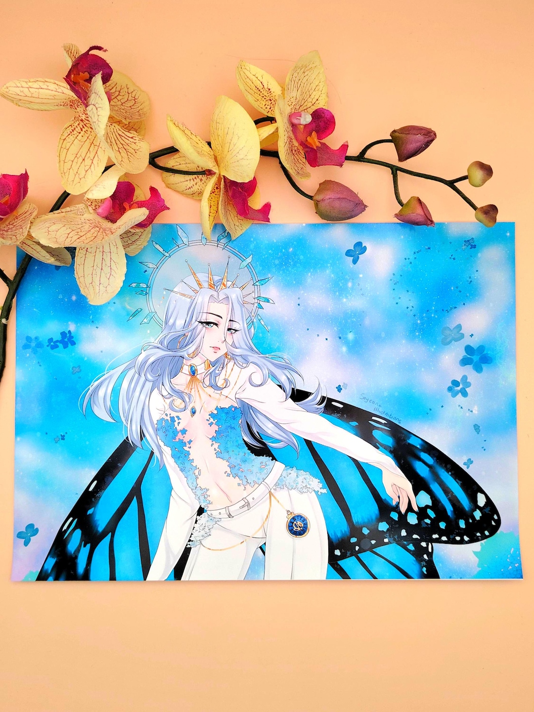 Amalee/ Monarch Vtuber Fanart- Print A4 & A5 - Etsy