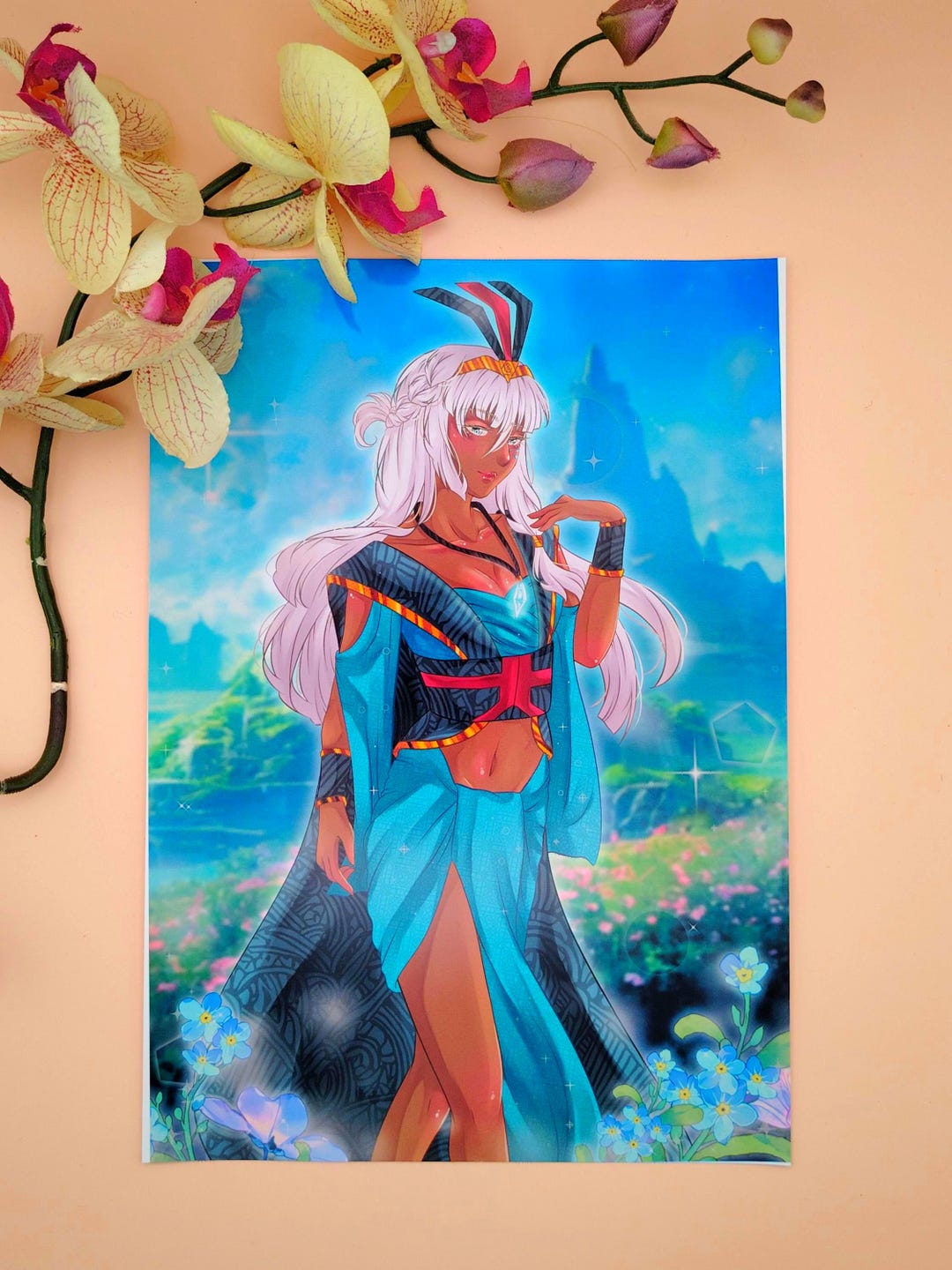 Queen of Atlantis – Kida Reimagined- Print A4 & A5 - Etsy