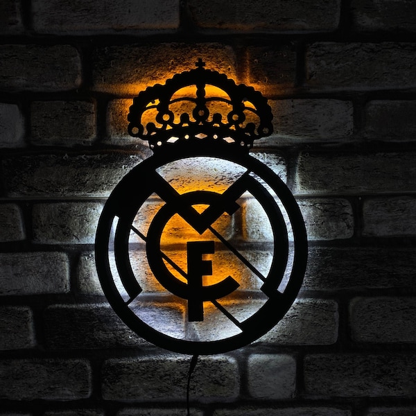 Real madrid wood sign - Etsy.de