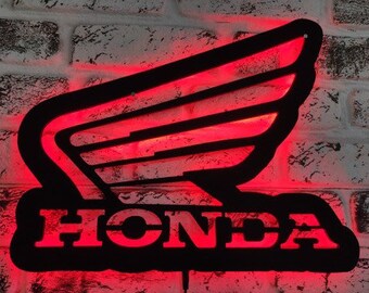 Honda Neon Sign - Etsy UK