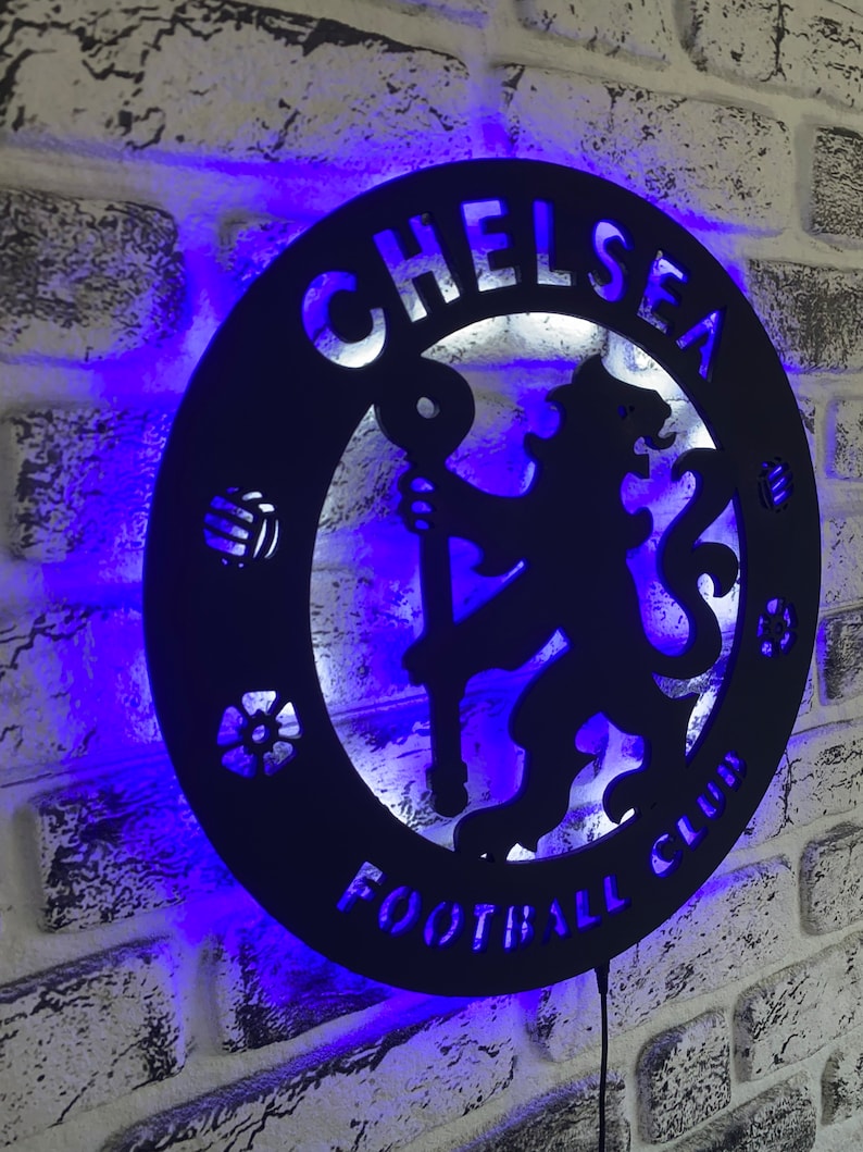 Chelsea Led Sign Neon Sign Christmas Chelsea Wall Decor - Etsy