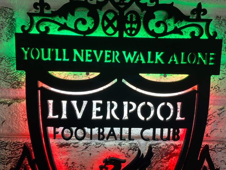 Liverpool Led Sign Neon Sign Liverpool Wall Decor Premier - Etsy
