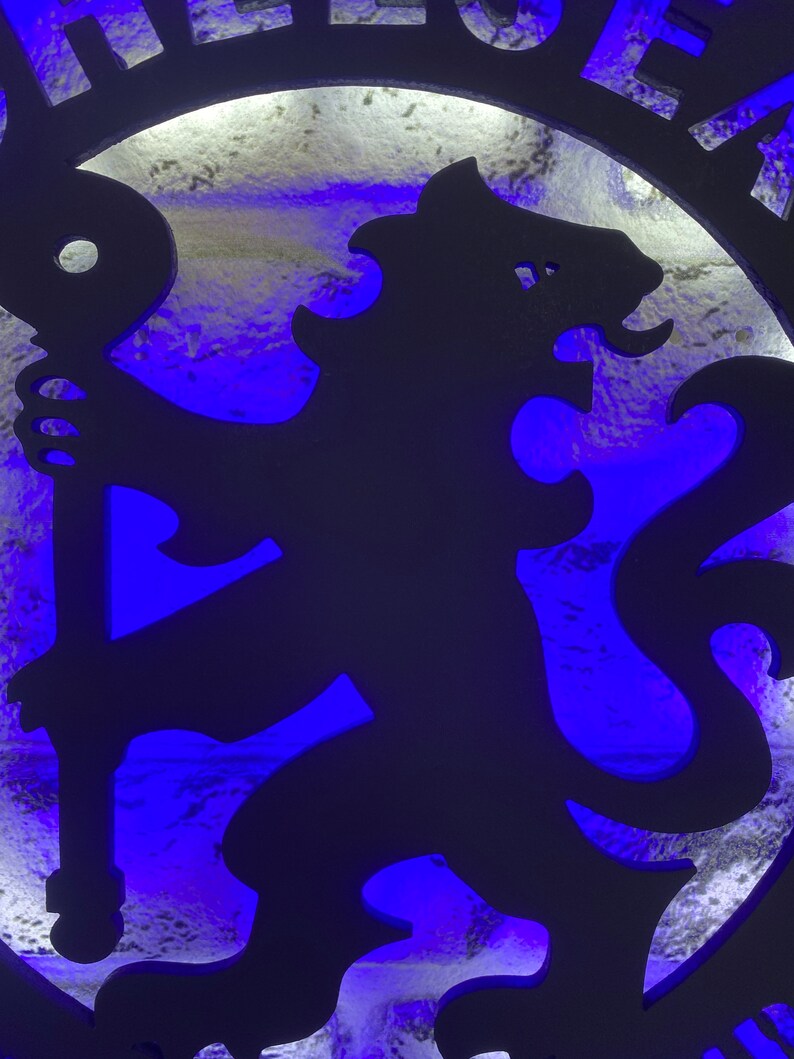 Chelsea Led Sign Neon Sign Christmas Chelsea Wall Decor - Etsy