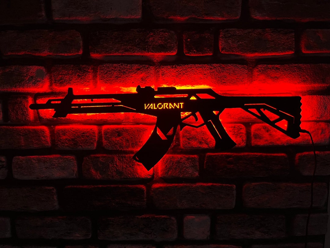 Buy Valorant Led Sign Valorant Valorant Wall Decor Noble Online in ...