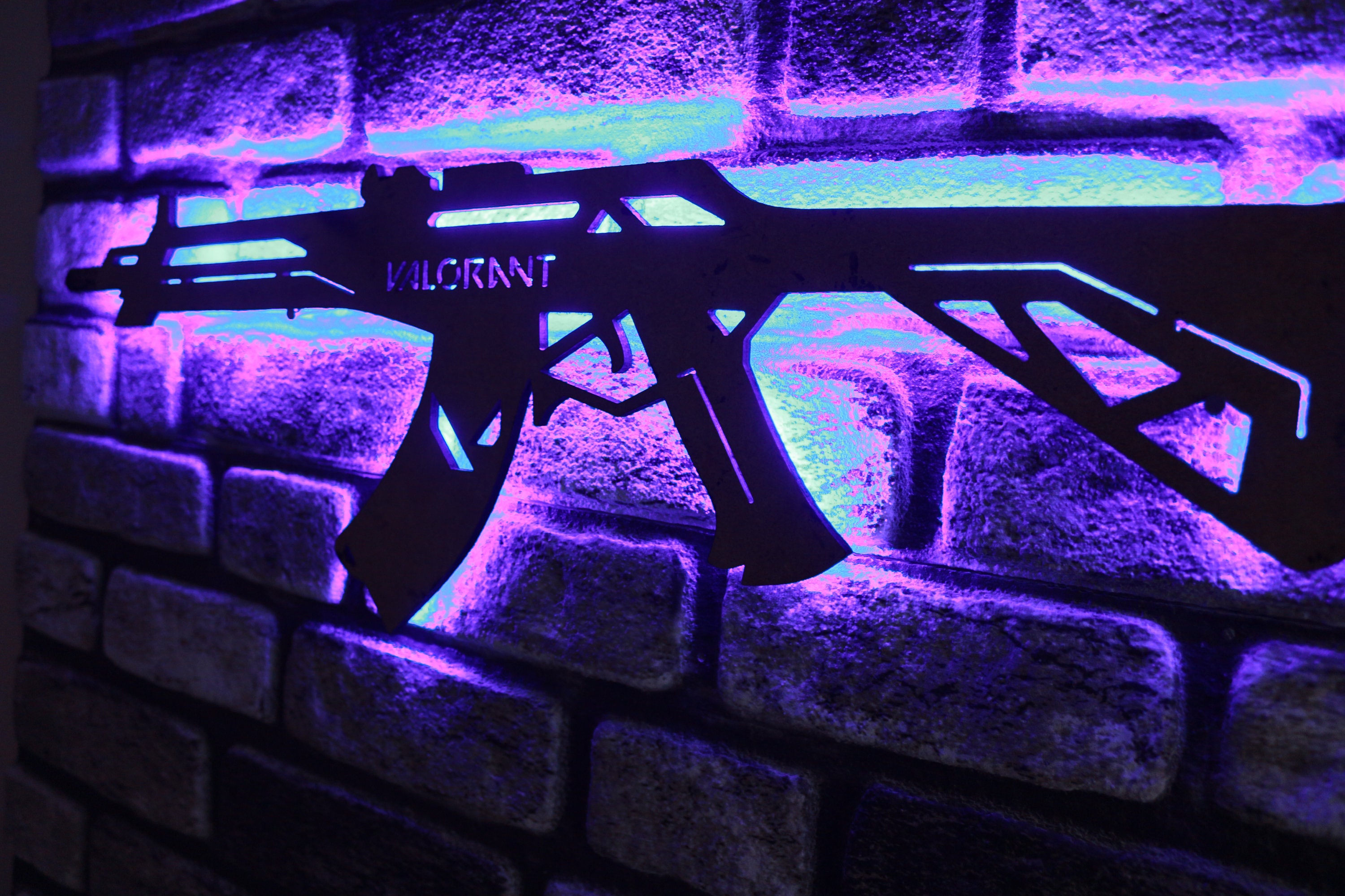 Valorant Led Sign Valorant Valorant Wall Decor Noble | Etsy Australia
