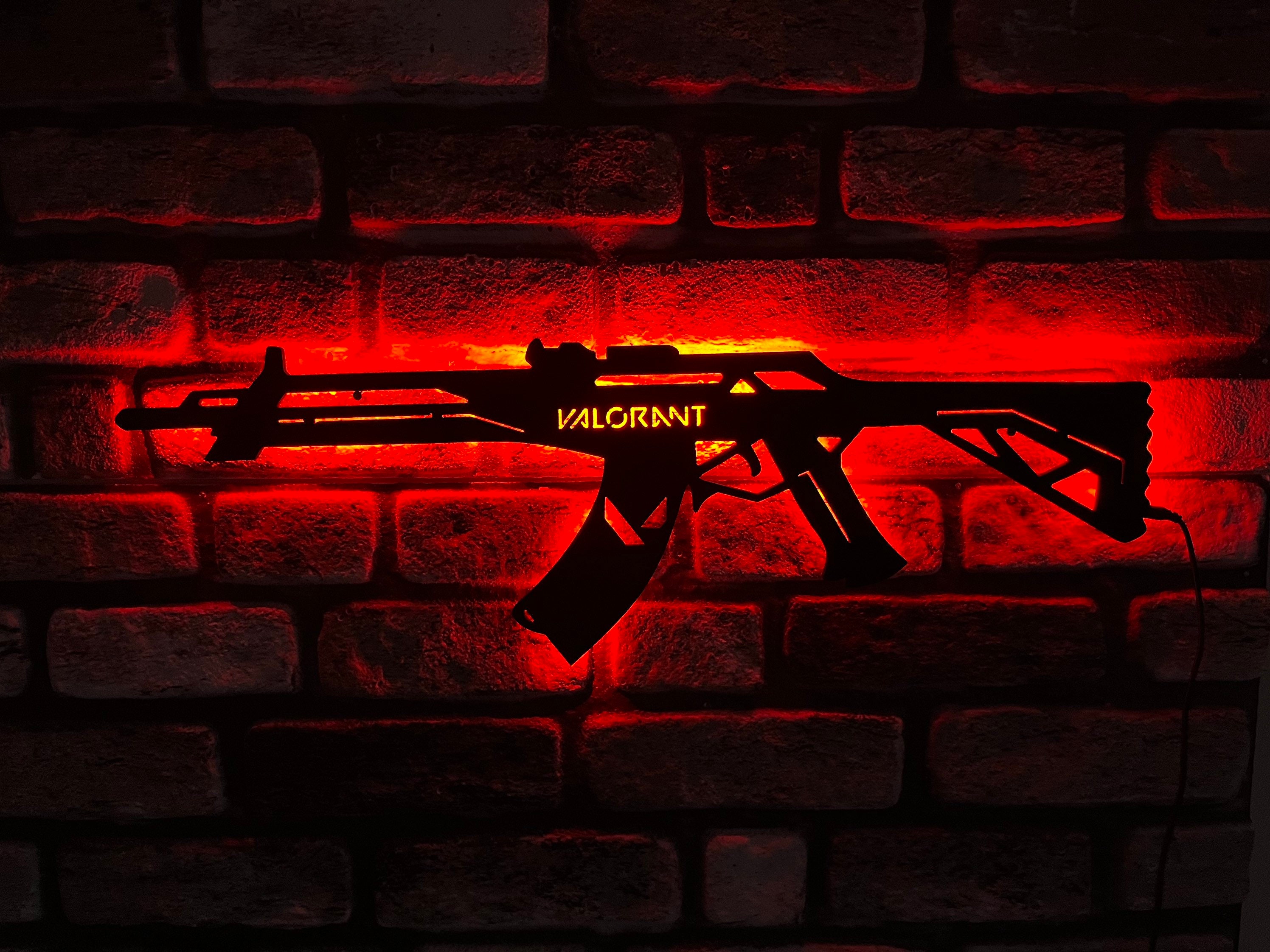 Valorant Led Sign Valorant Valorant Wall Decor Noble - Etsy Australia