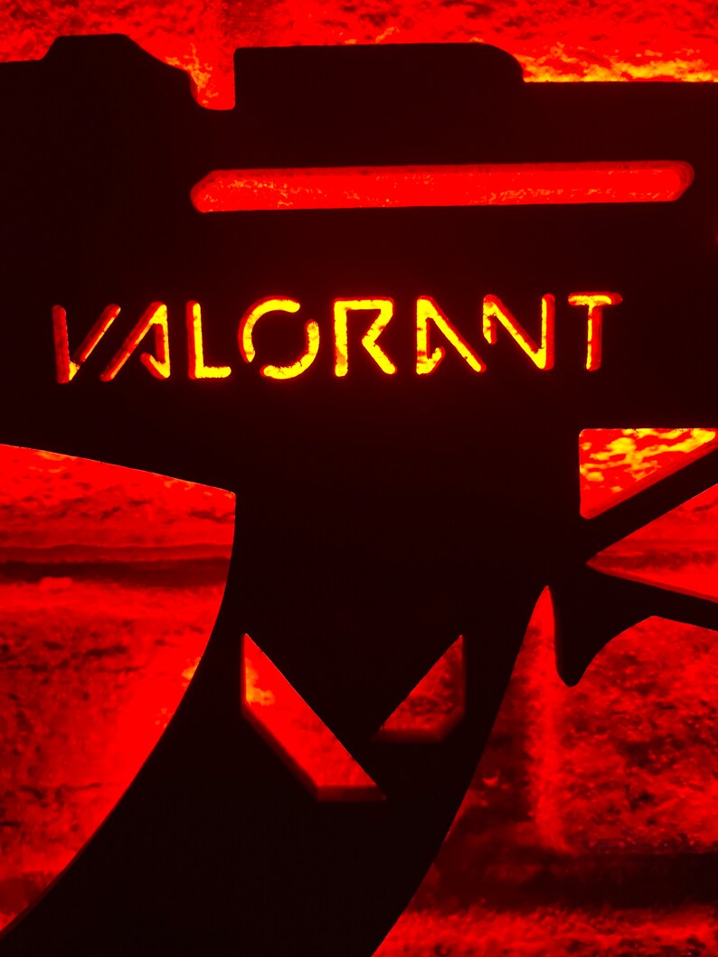 Valorant Led Sign Valorant Valorant Wall Decor Noble - Etsy Australia