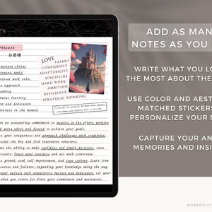 Anime Tracker Goodnotes Anime Journal for Anime Digital Planner Anime ...