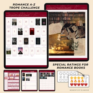 Romance Book Journal for Smut Book Log for Romance Novel Book Tracker ...