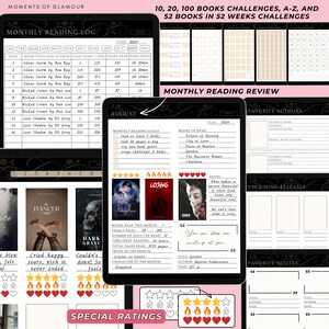 Romance Reading Journal for Smut Book Reading Log for Romance Book ...