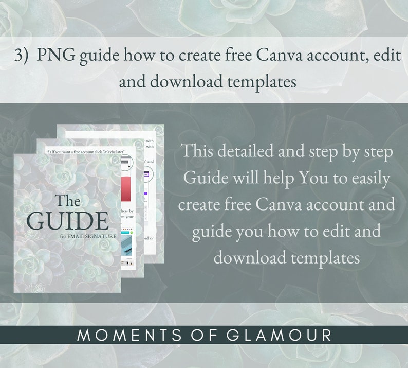 Email Signature Template Email Signature Temp Email - Etsy