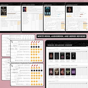 Dark Romance Book Journal for Smut Reading Journal Goodnote TBR for ...