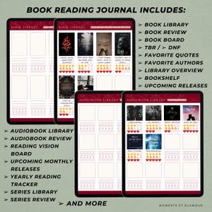 Spicy Reading Journal for Urban Romance Book Reading Planner to Track ...