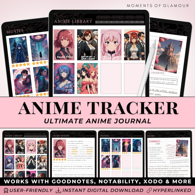 Planner Page Anime - Etsy UK