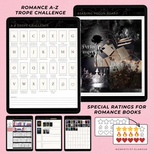 Smut Reading Journal for Romance Reader Book Journal Digital Spicy ...