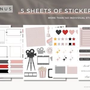 Movie Journal Digital Planner for Movies & TV Shows iPad Movie ...