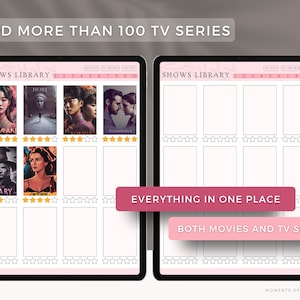 Digital Journal Movie Planner Digital Film Library Movie Organizer ...