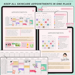 Skincare Digital Journal Skin Care Routine Tracker Digital Skincare ...