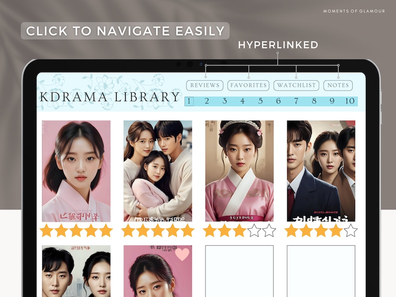 Kdrama Digital Journal K Drama Tracker K-drama List Digital Kdrama ...