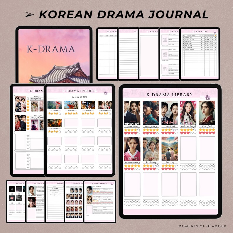Drama Journal for Korean Drama Tracking Agenda for Chinese TV Logging ...