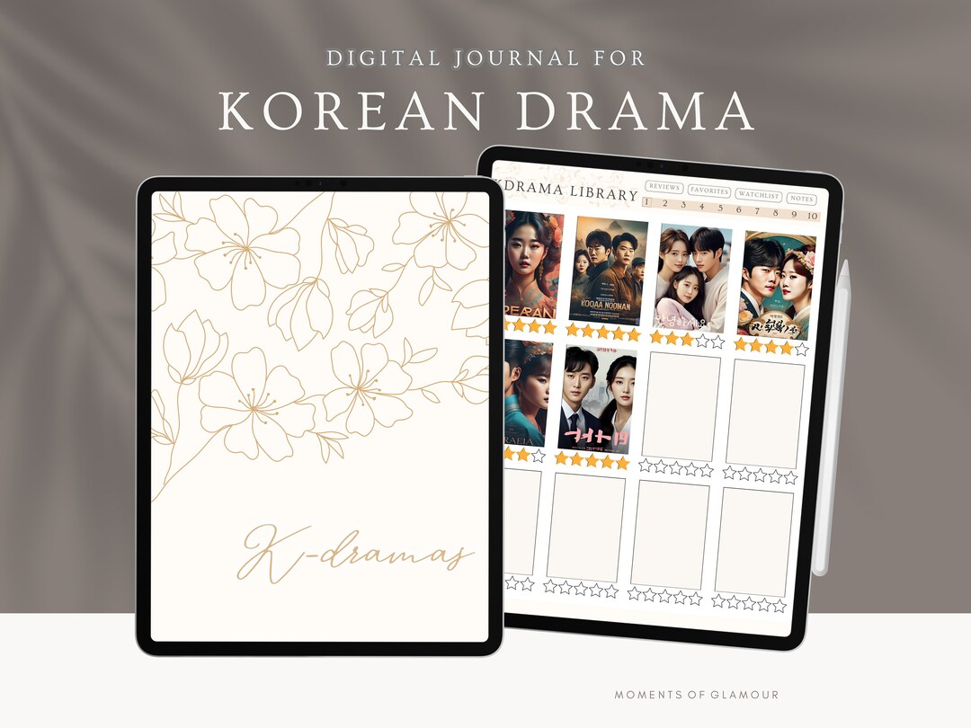 Drama Watching Log for Favorite Show Watching Journal for Tv Drama ...
