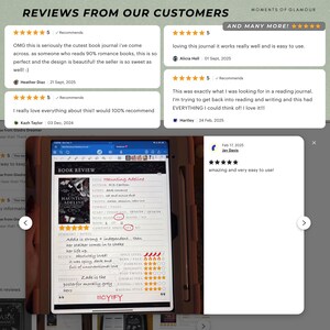 Spicy Reading Journal for Urban Romance Book Reading Planner to Track ...