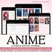 Anime Journal for Episode Tracking Anime Notebook Digital Anime Series ...