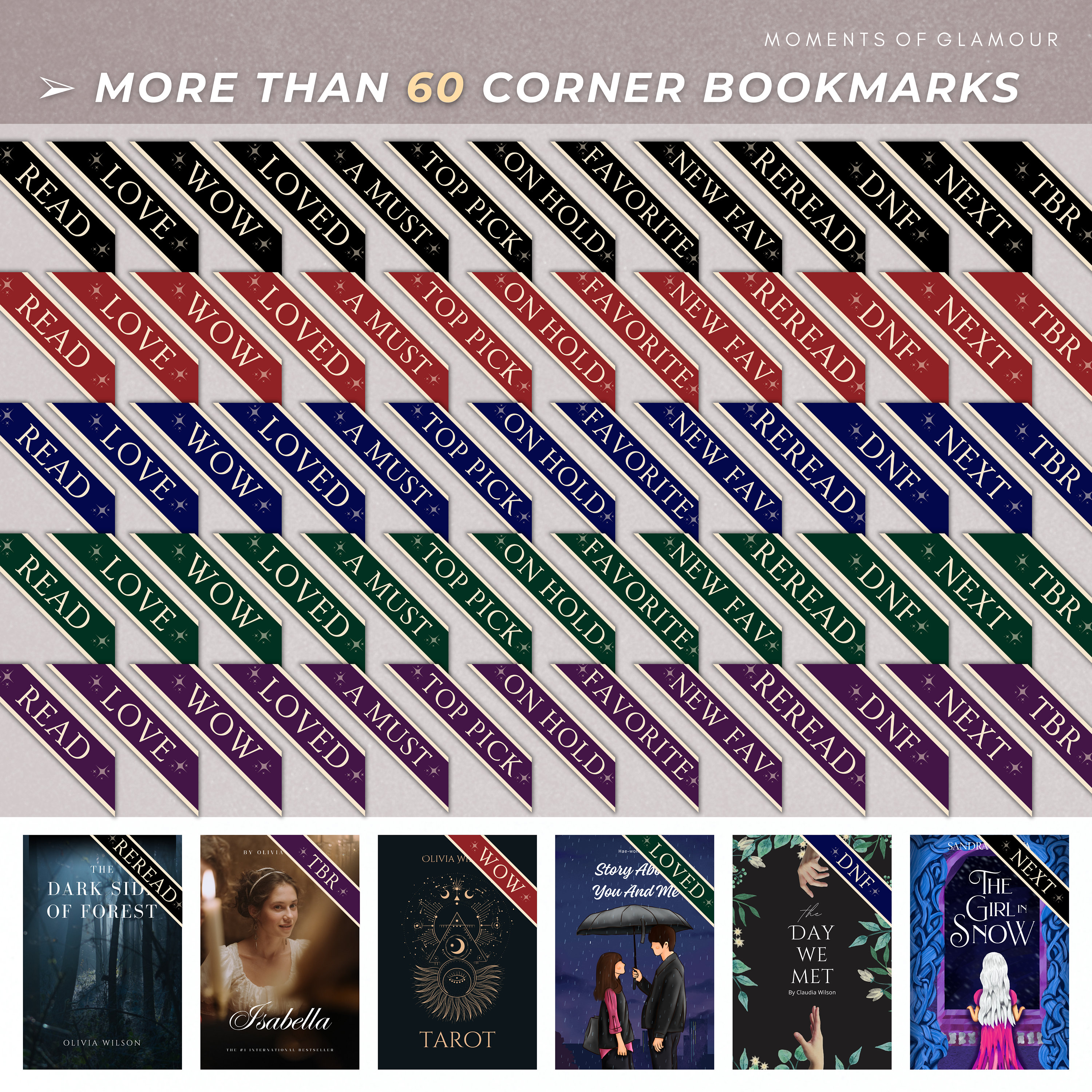 Rating Sticker for Reading Journal Digital Sticker Bundle Png Reader ...