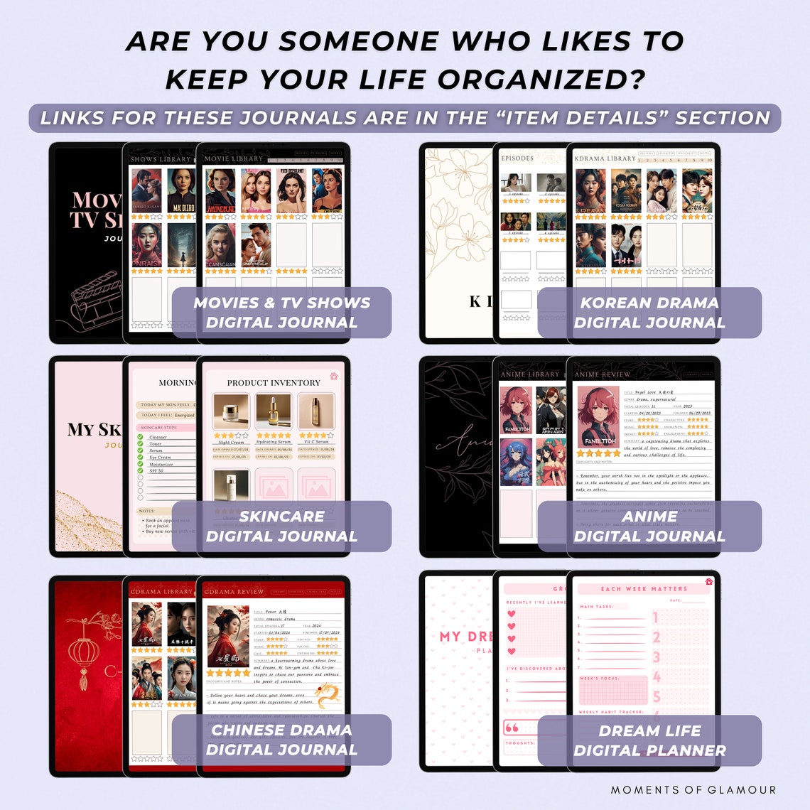 Drama Journal Printable Template for Kdrama Journal Insert Page Cdrama ...