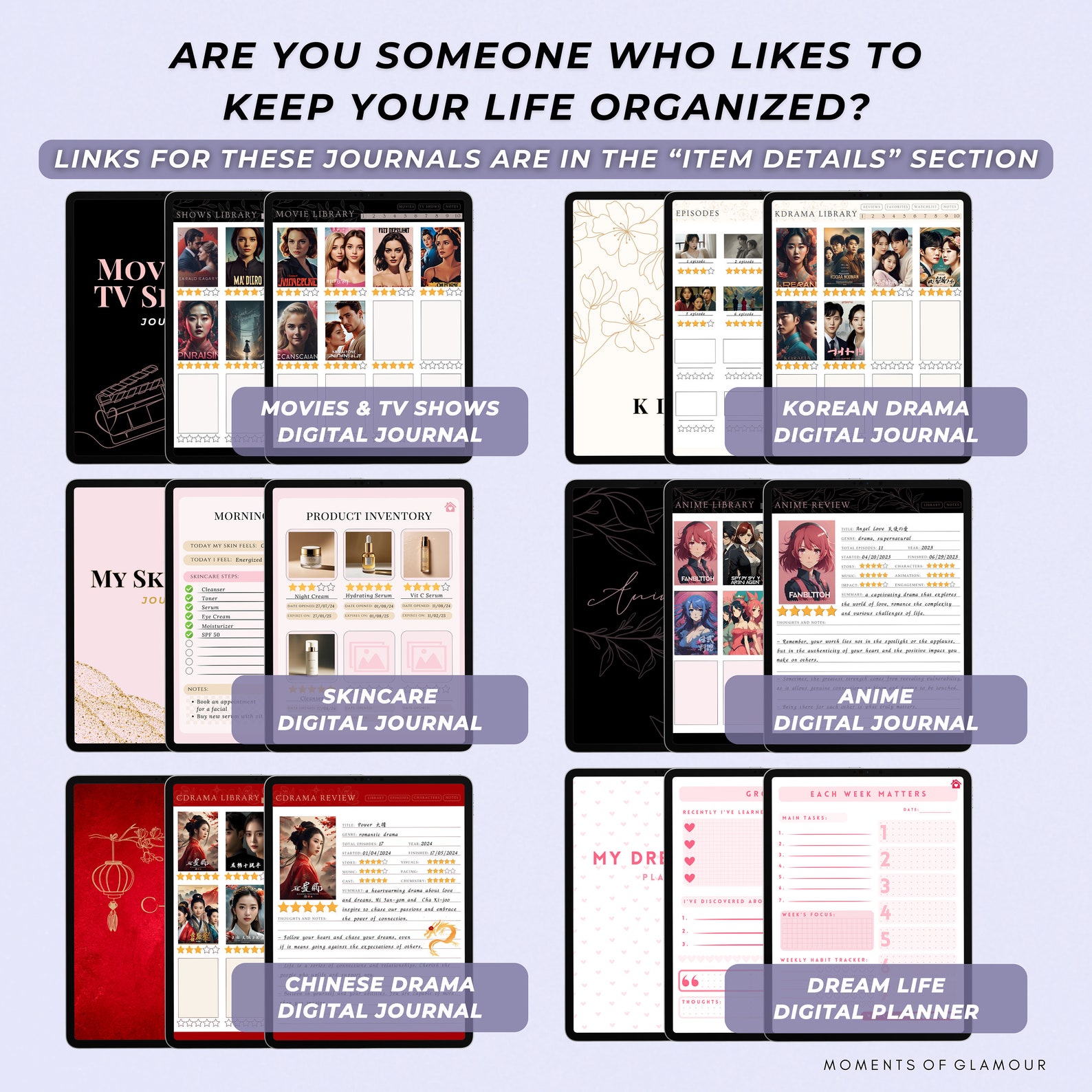 Drama Journal Printable Template for Kdrama Journal Insert Page Cdrama ...