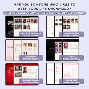 Drama Journal Printable Template for Kdrama Journal Insert Page Cdrama ...