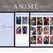Digital Anime Journal Template Anime Checklist Anime Watchlist Digital ...
