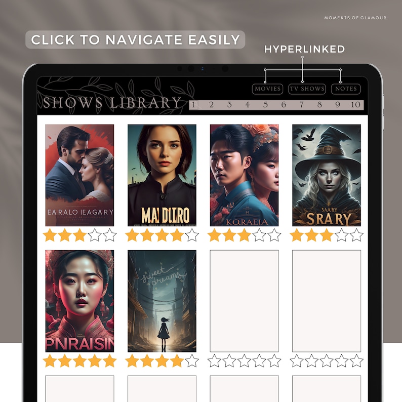 Movie Logging Journal for Film Rating Logbook for Movie Review Template ...