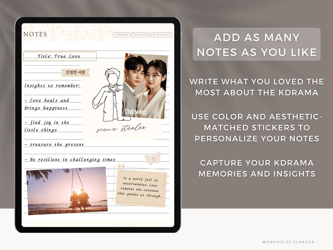 Drama Watching Log for Favorite Show Watching Journal for Tv Drama ...