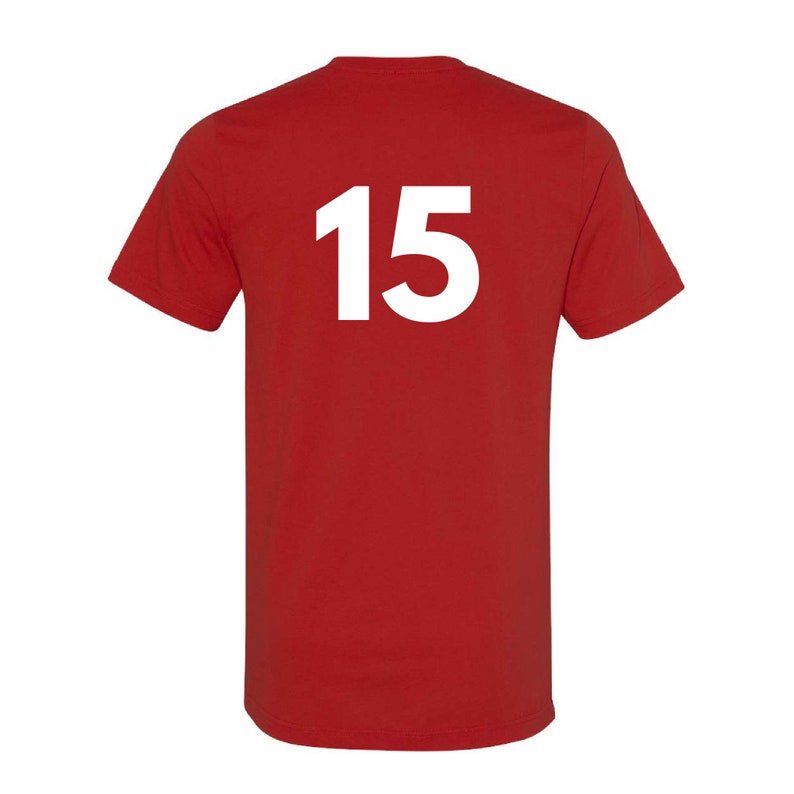 Custom NUMBER, Custom Sports Shirt, Custom Design, Matching Family ...