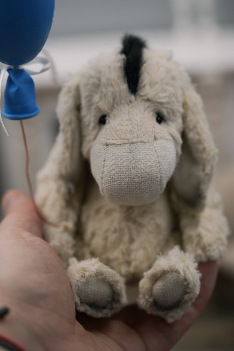 Sewing Pattern Donkey PDF Handmade Teddy Donkey Plush Toys Stuffed ...