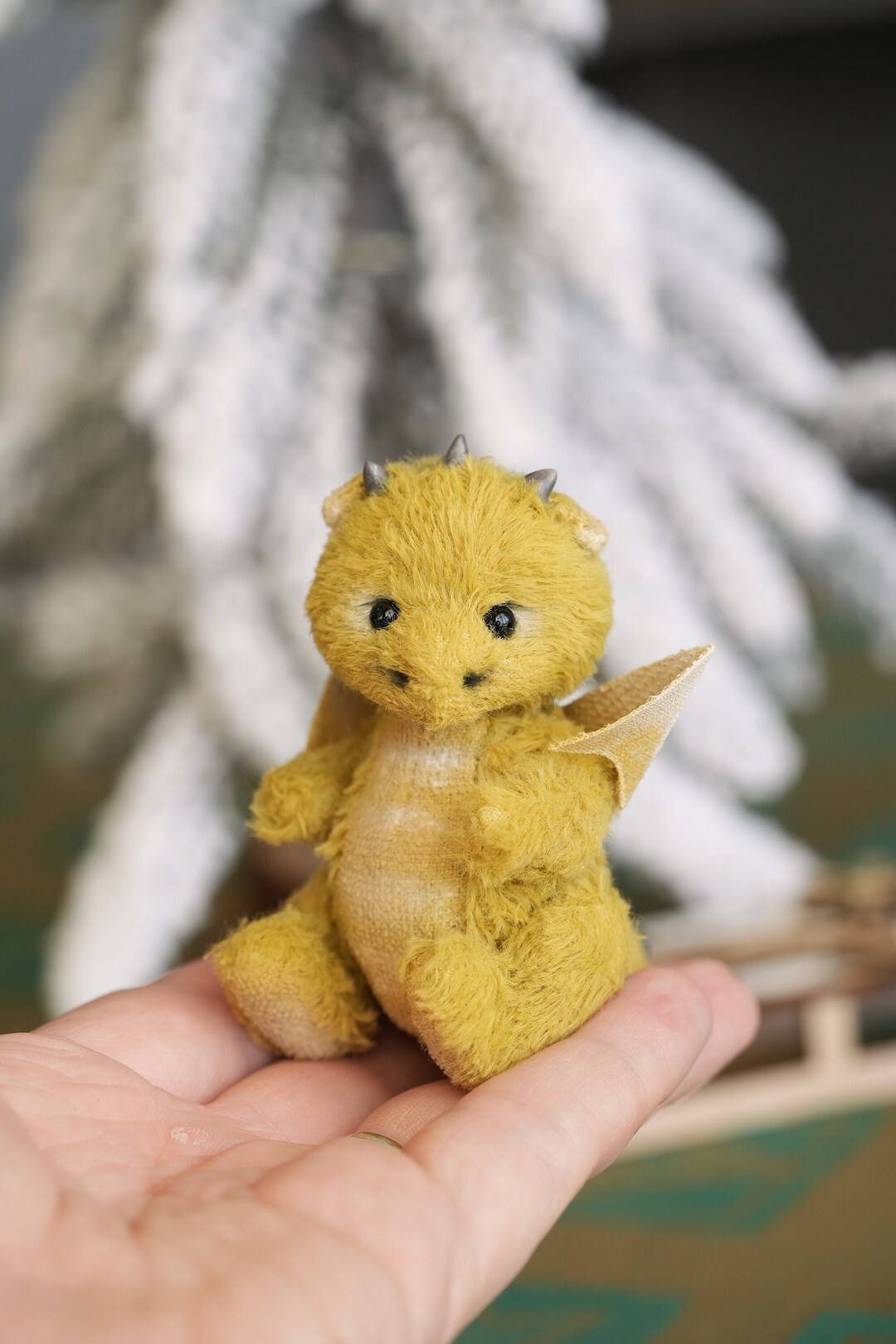 Plush Dragon Handmade Teddy Toys Teddy Ornaments Stuffed Animal Memory ...