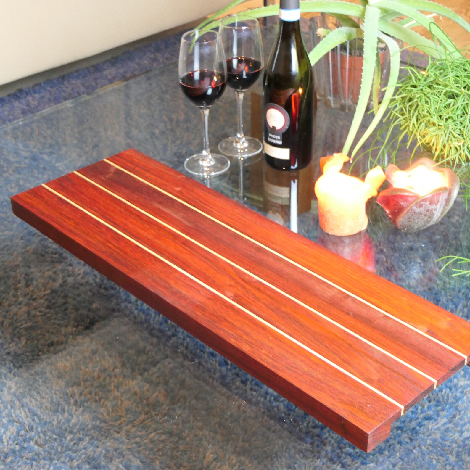 Cheese Board, Cuttingboard, Snackboard Made From Padoek Hardwood 70 X ...